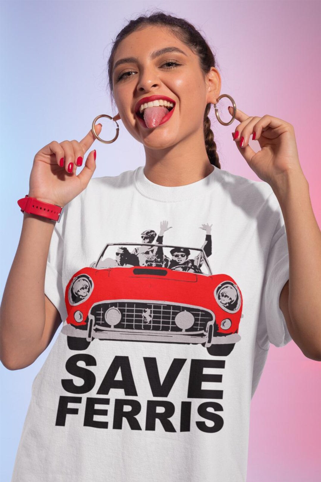 Save Ferris Unisex Ferris Bueller's Day off Movie T-shirt, Film Shirt ...