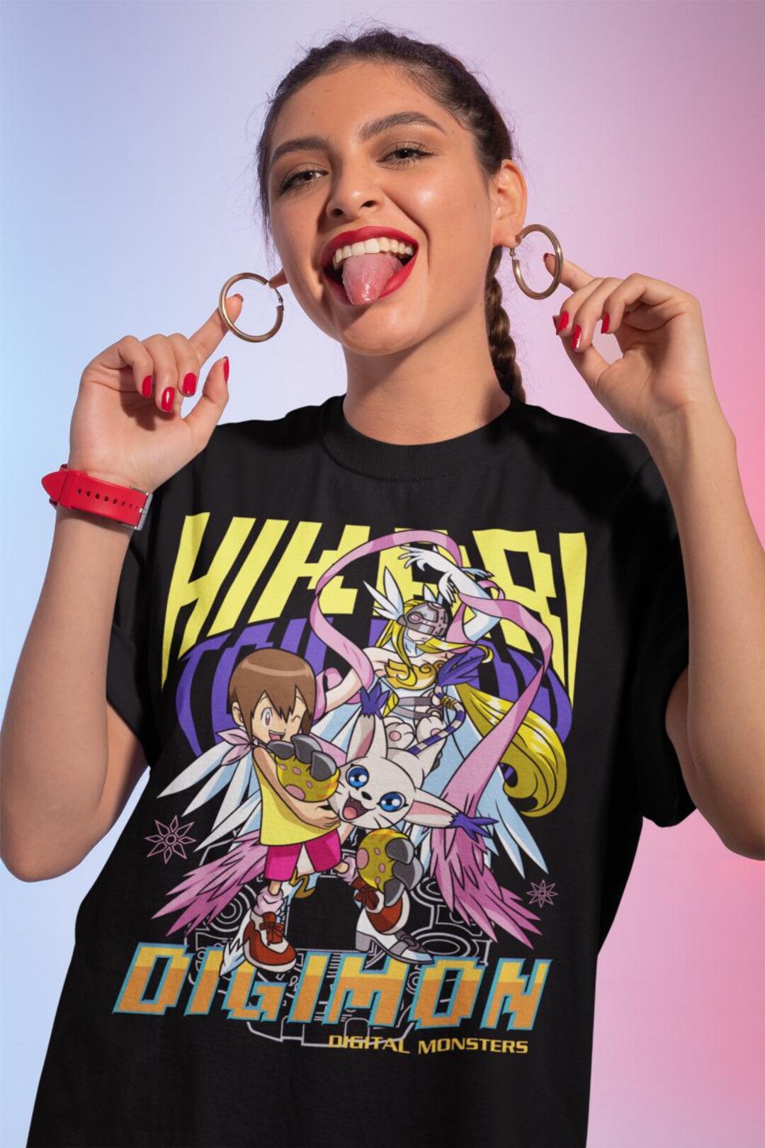 Digimon Adventure T-shirt Guilmon Digimon Adventure Anime Shirt All ...