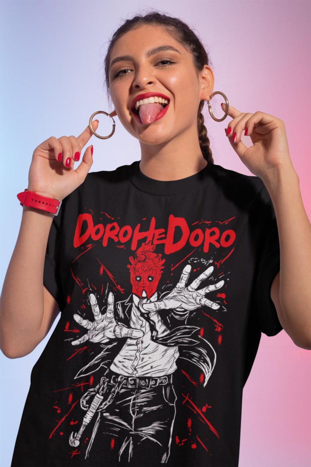 Dorohedoro Anime T-shirt, Shin Noi Nikaido Kaiman Tee, Unisex Heavy ...