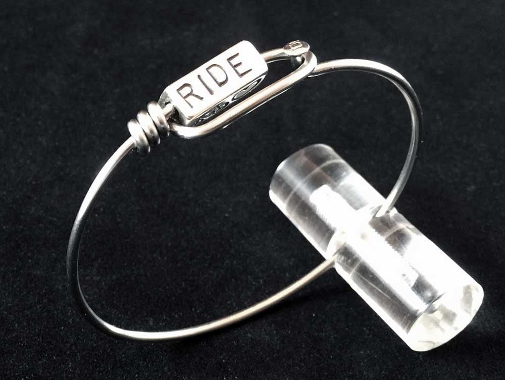 Live, Love, Ride Bike Jewelry Made From a Bicycle Spoke With Handmade ...