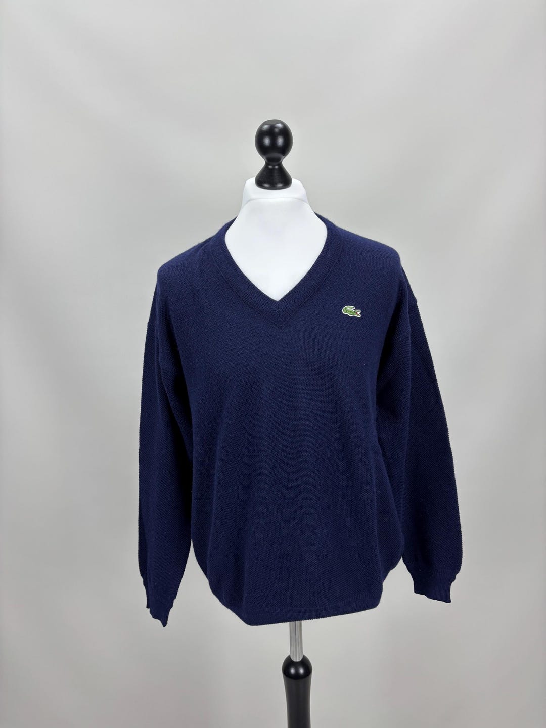 Mens Vintage Sweater Lacoste Size 7 Color Blue - Etsy