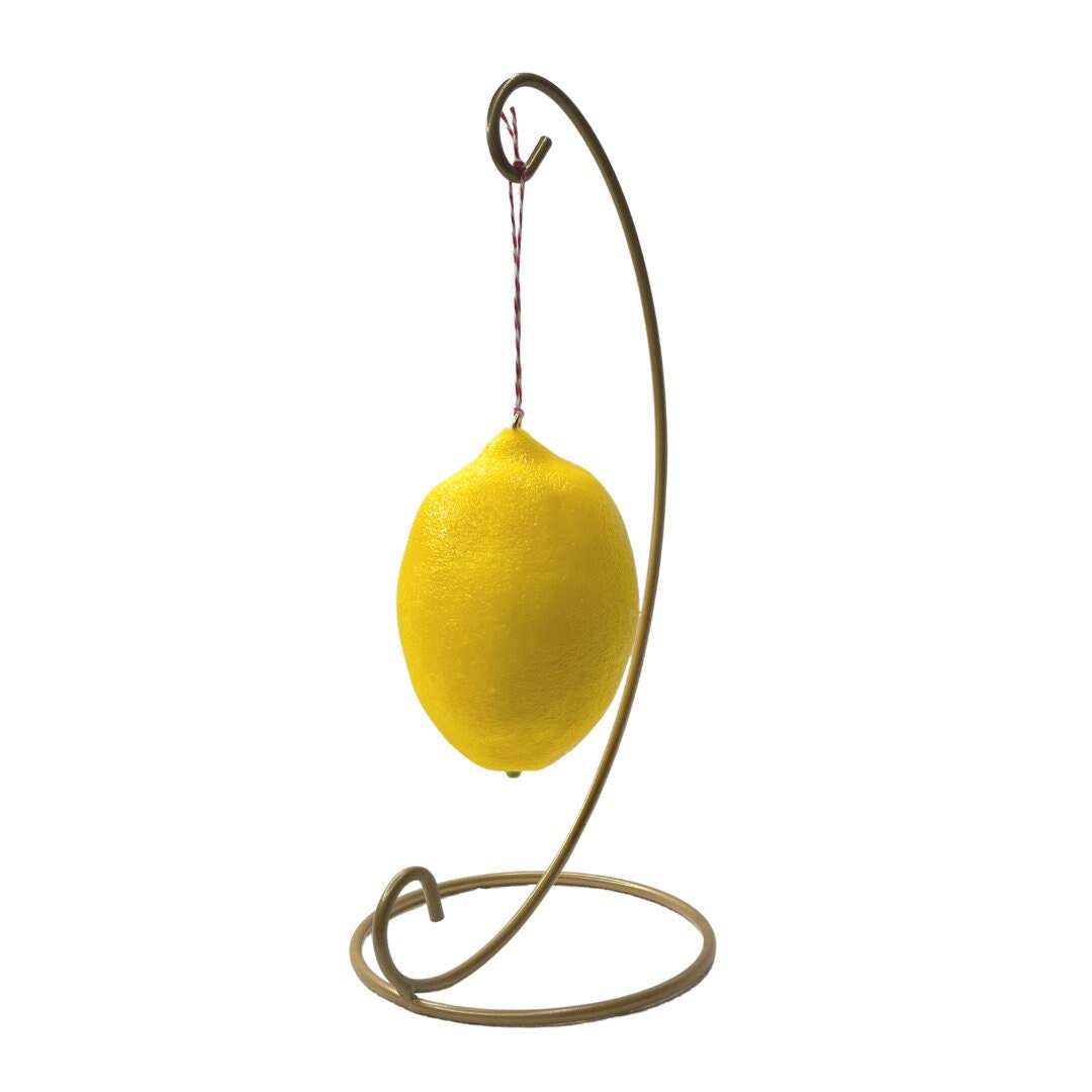 Life Size Realistic Lemon Ornament Hanging Decor Decoration Lightweight ...