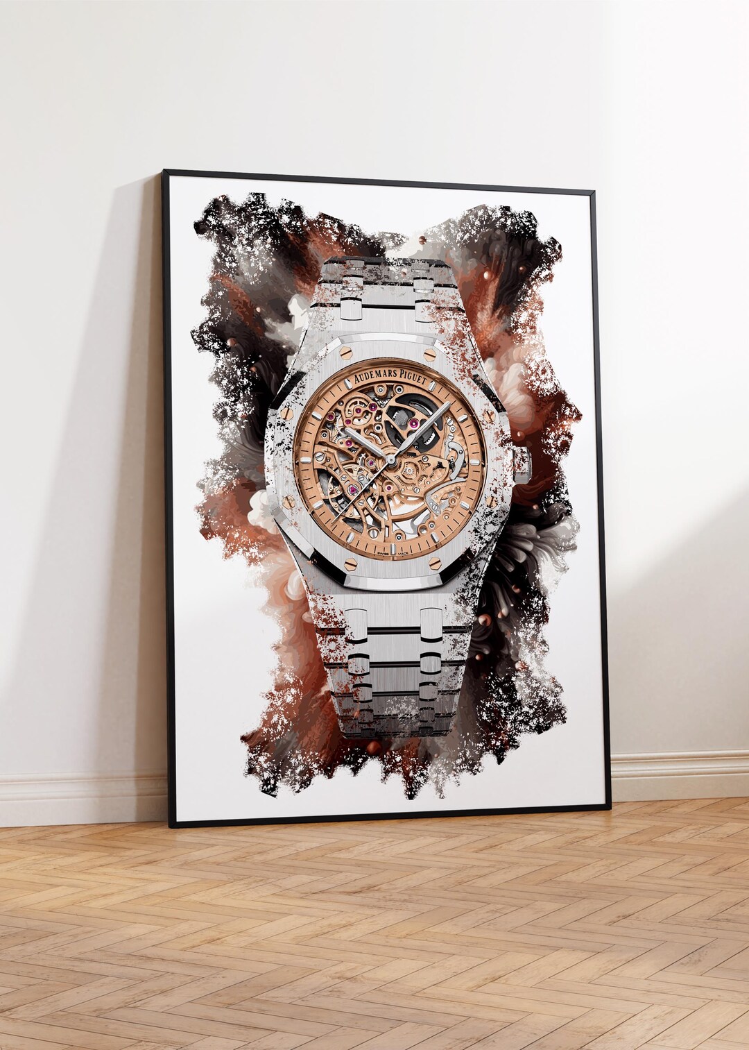 Audemars Piguet Royal Oak Ref. 15407ST.OO.1220ST.02 Watch Art Print ...