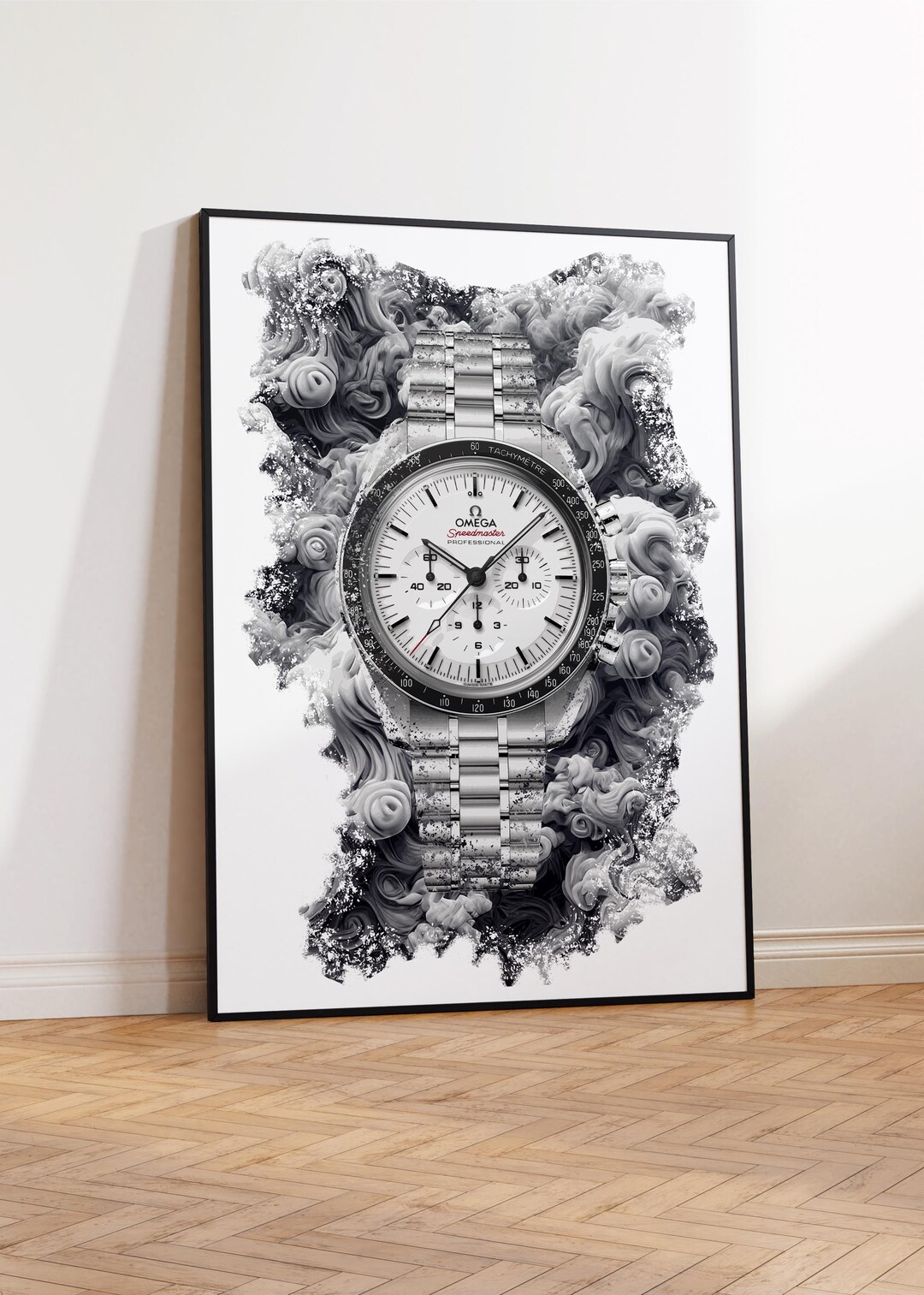 Omega Speedmaster Moonwatch Ref. 310.30.42.50.04.001 Watch Art Print ...