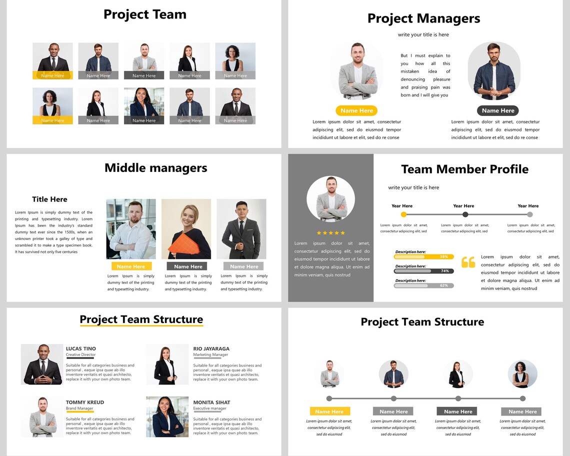 Project Team Powerpoint Template, Team Body Project, Project Team ...