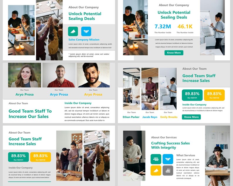 Sales Presentation Powerpoint Template, Sales Pitch Presentation, Sales ...