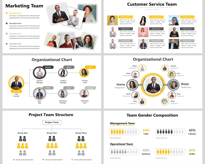 Project Team Powerpoint Template, Team Body Project, Project Team ...