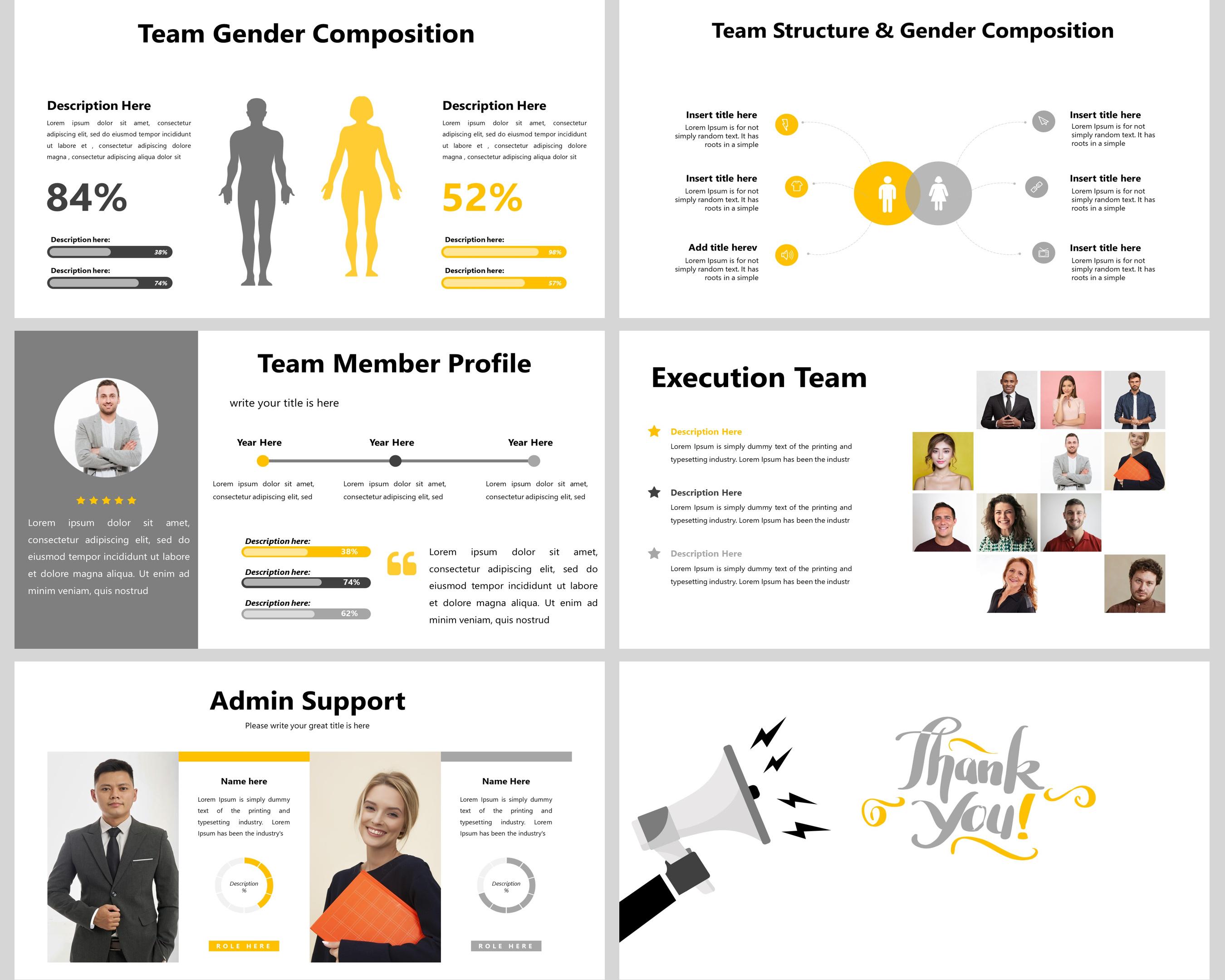 Project Team Powerpoint Template, Team Body Project, Project Team ...