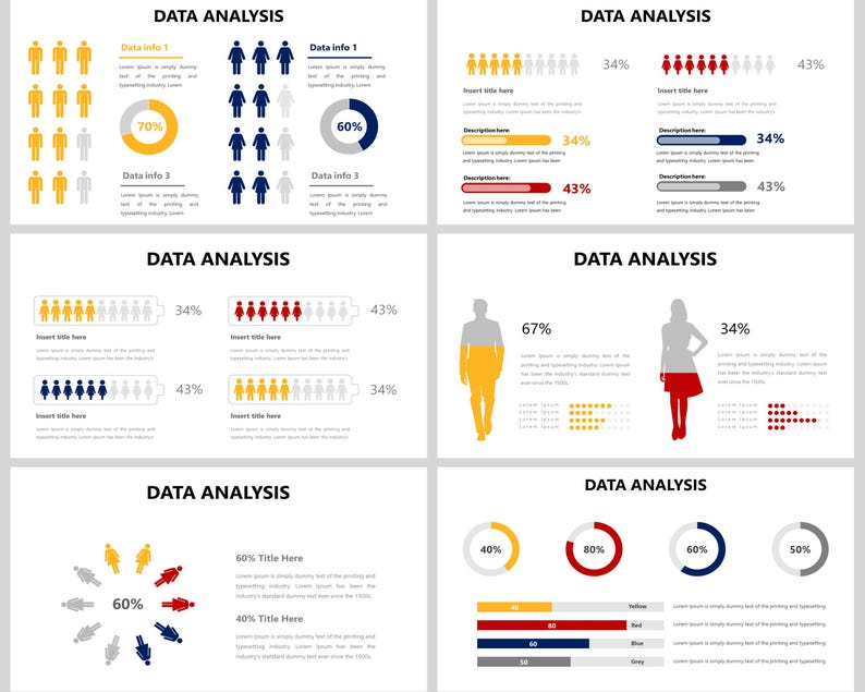 Data Analysis Powerpoint Template, Data Analysis Infographics, Data ...