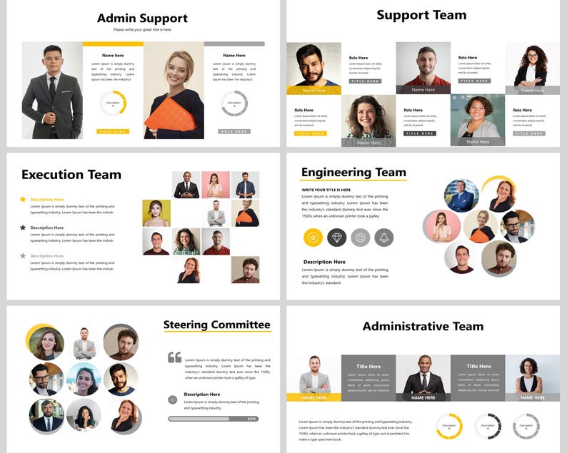 Project Team Powerpoint Template, Team Body Project, Project Team ...