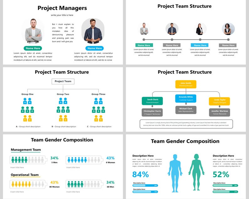 Organizational Hierarchy Powerpoint Template, Organizational Hierarchy ...