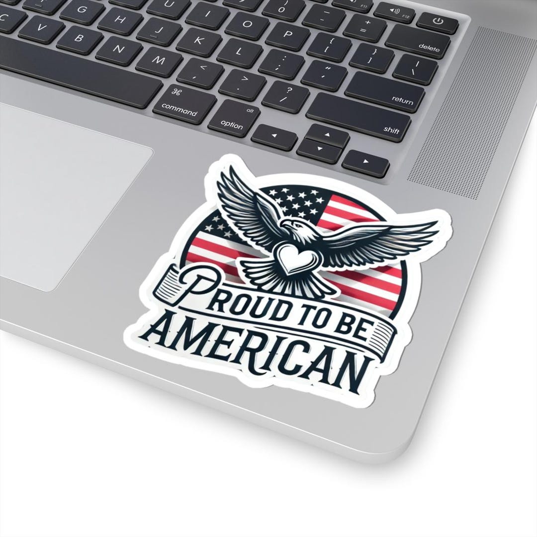 American Stickers, Proud to Be American Decal, Patriotic Sticker, USA ...