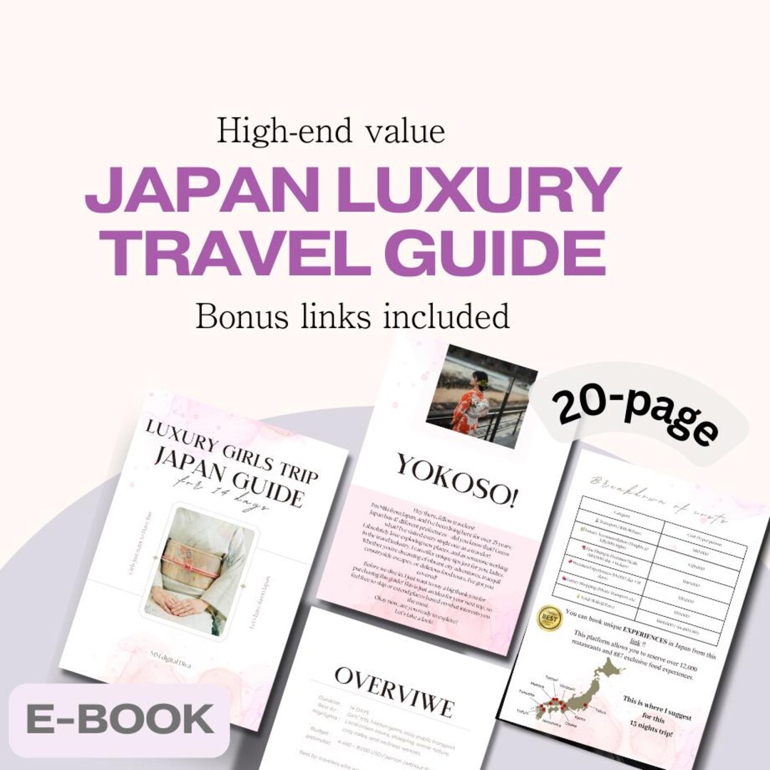 Japan Travel Guidebook, Japanese Travelguide, Japan Guide, Tour Guide ...