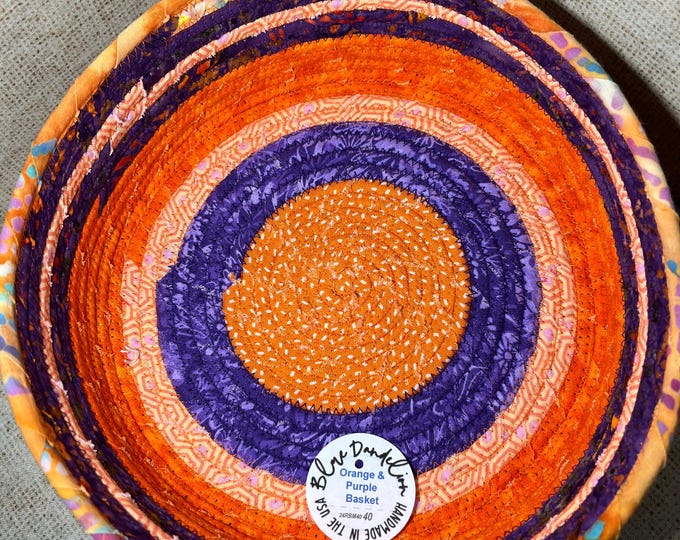 Native American Style Coil Woven Basket Bowl, Southwest Basket ...