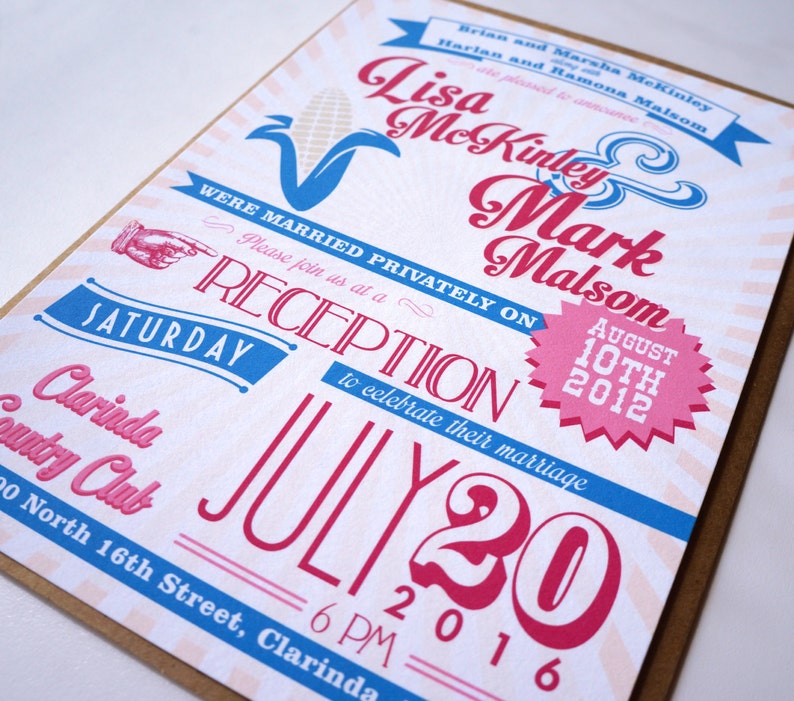 Vintage Fair Poster : Carnival Wedding Invitation DIGITAL | Etsy