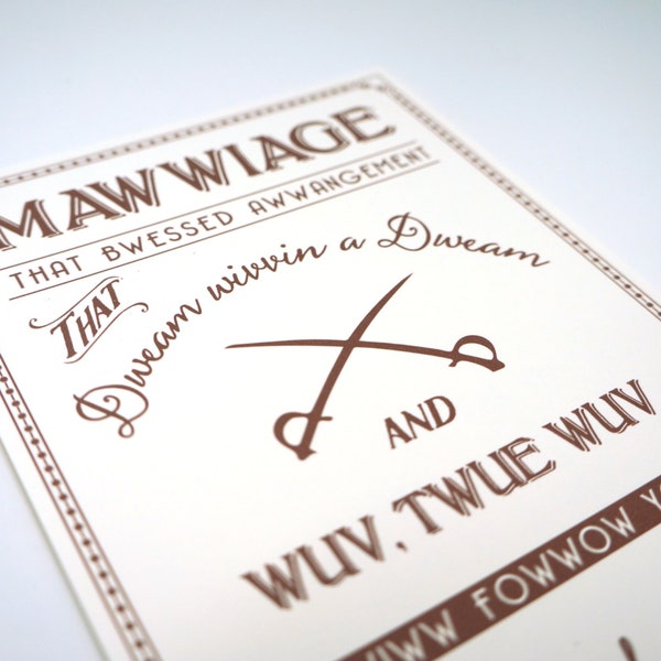 Mawwiage - Etsy