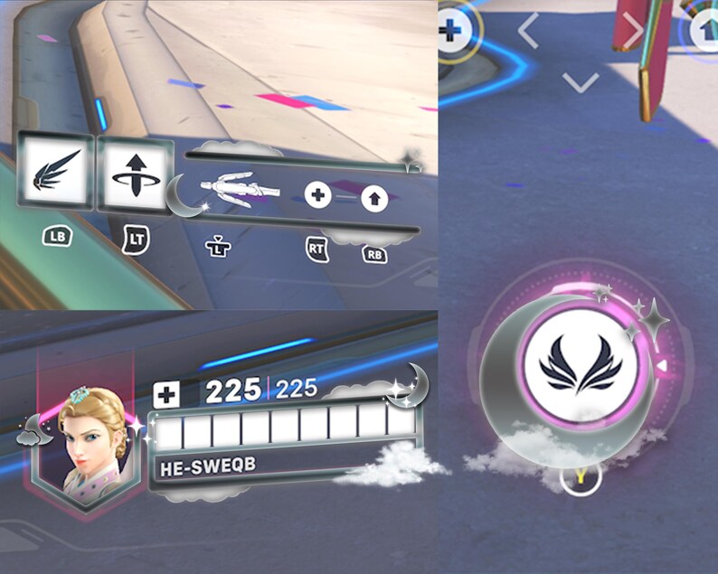 Dark Moon Overwatch Overlay | HUD for Overwatch 2 Game | Hudsight | for ...