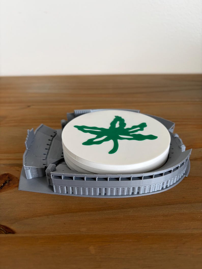 Ohio Stadium Buckeye Leaf Coaster Set! - Earn Your Buckeye Leaves! - Etsy