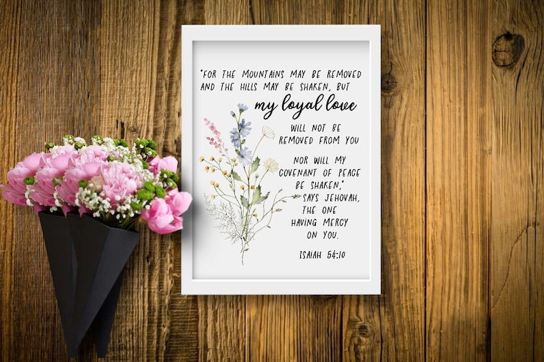 Isaiah 54:10 SVG Jw Gifts Jehovah Name Jw Org Printable - Etsy