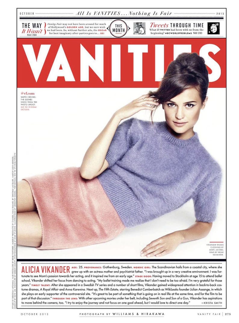 135 VANITY FAIR Magazines | Digital Issues 2013 - 2025 | Hollywood ...