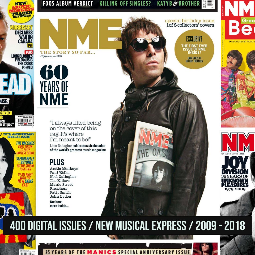 NME Magazine | 400 Digital Issues | 2009 - 2018, New Musical Express ...