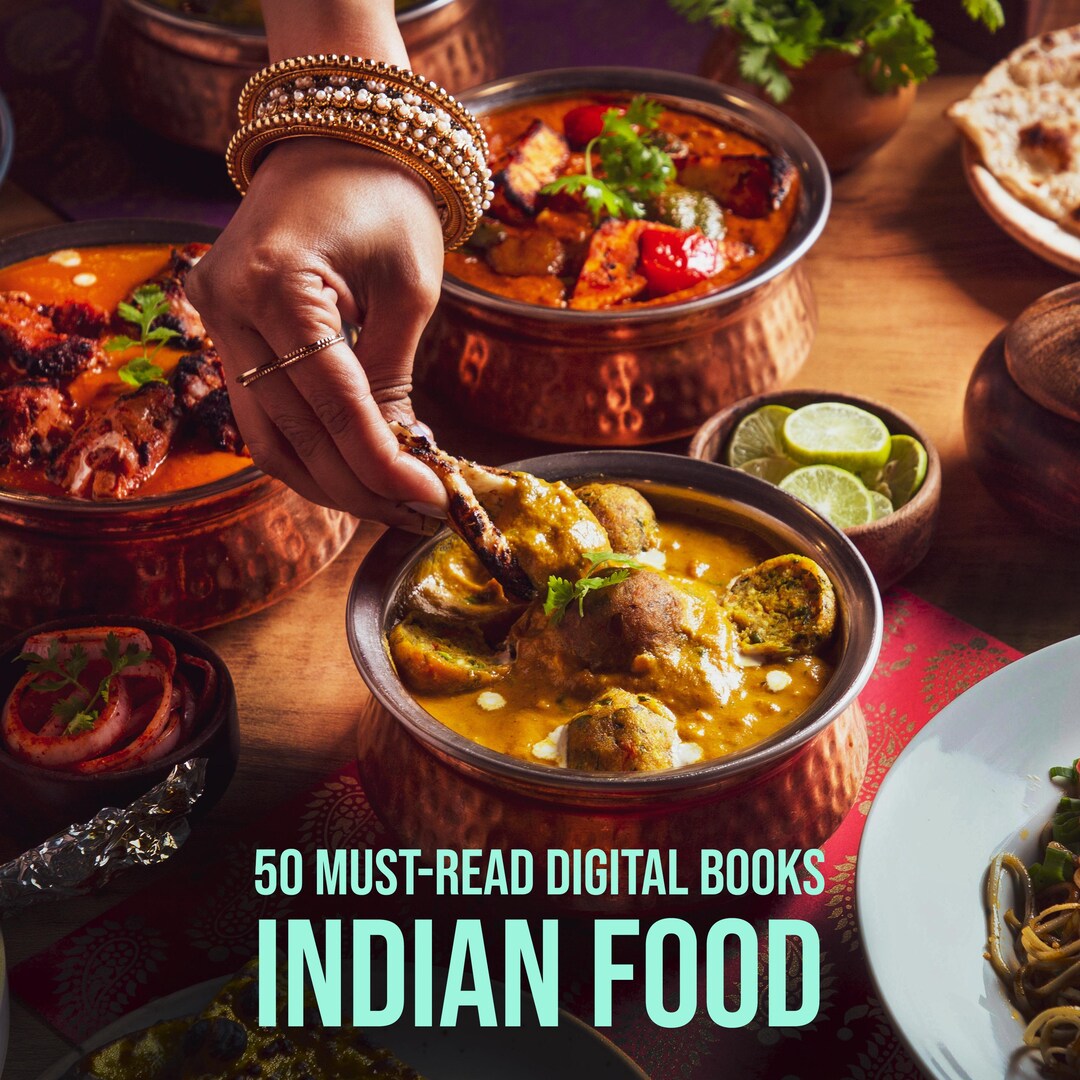50 INDIAN CUISINE Ebooks | Digital Cookbook Bundle | Curry Recipes ...