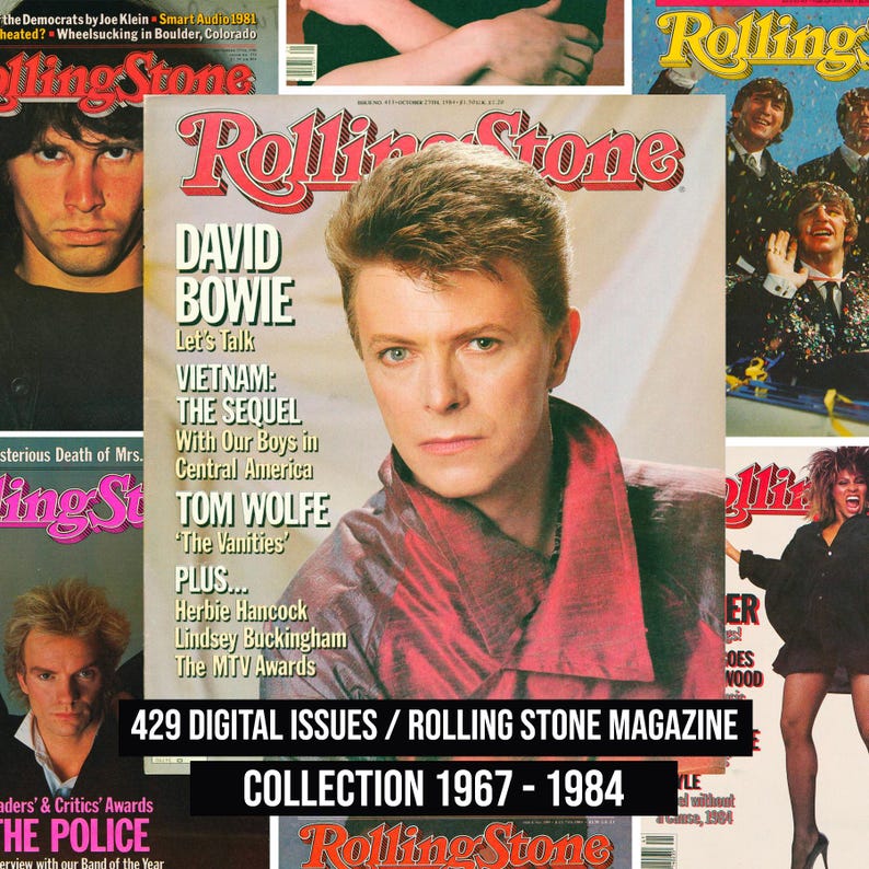 1967 - 1984, ROLLING STONE Zeitschrift | 420+ Digitale Ausgaben ...
