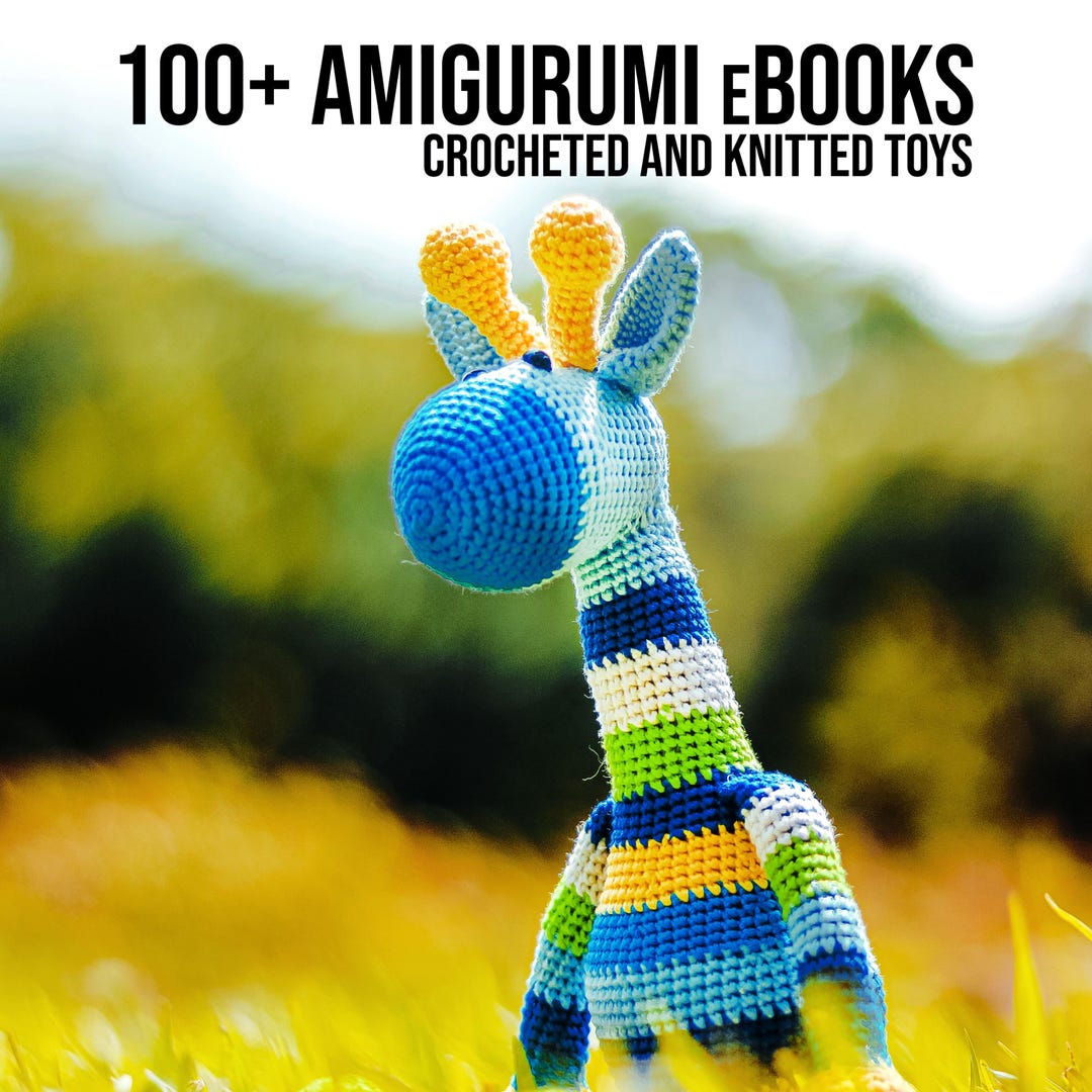 AMIGURUMI TOYS Ebooks | 100+ Digital Books Bundle | Crochet Animals ...