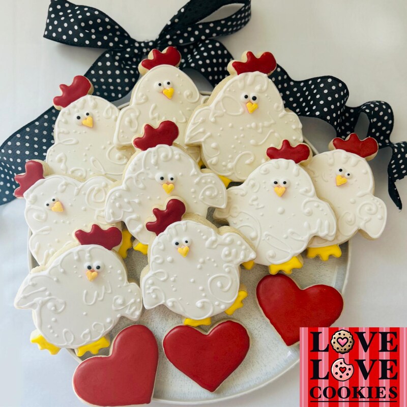 Chicken Cookies - Etsy