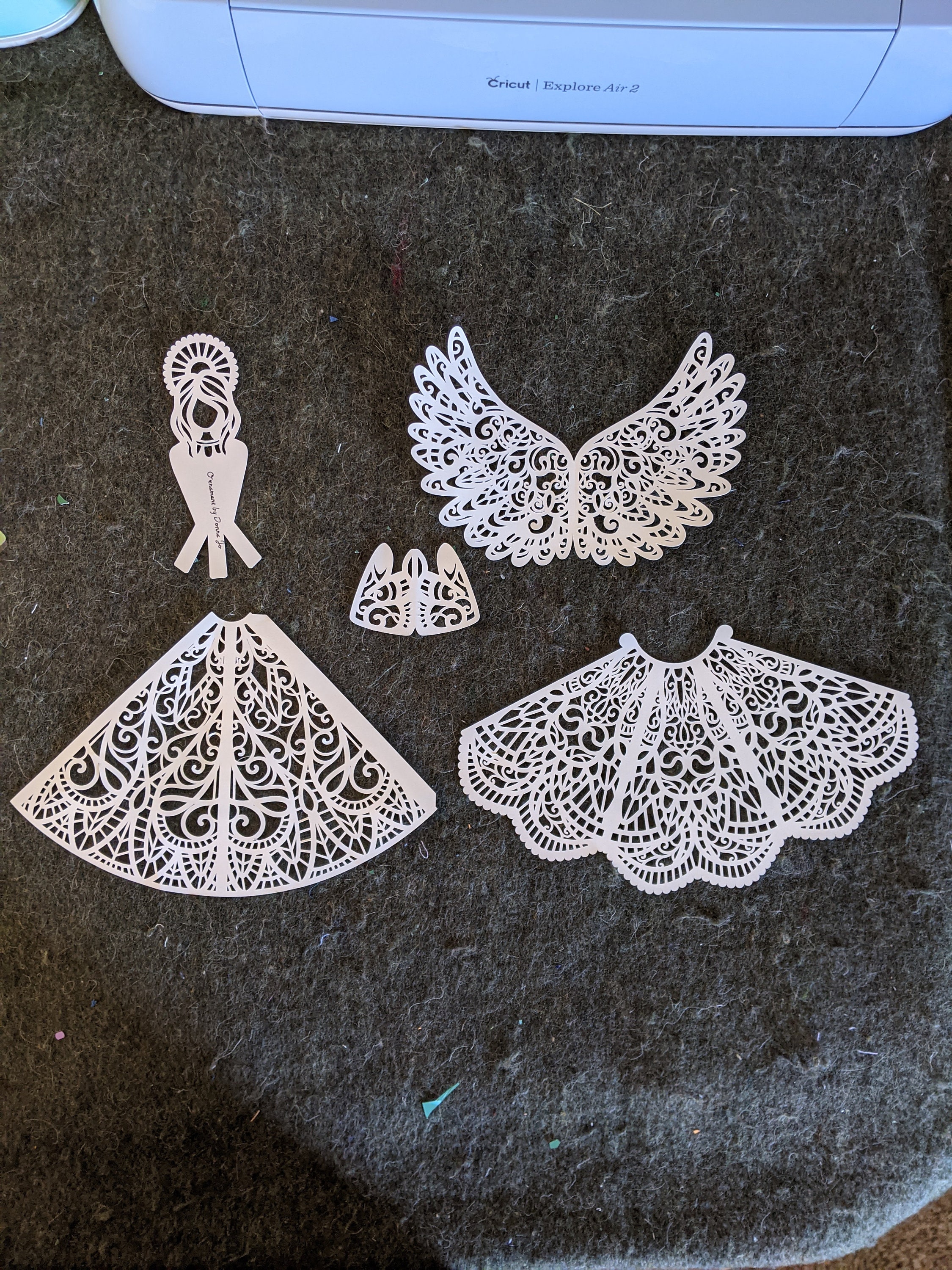 Paper Angel Table/tree Topper - Etsy