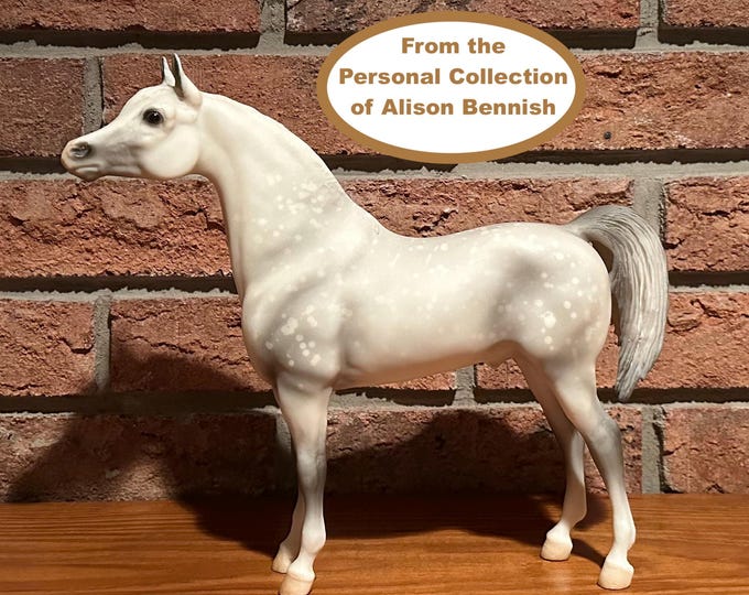 VINTAGE Breyer Traditional #839 Light Dapple Grey Proud Arabian ...