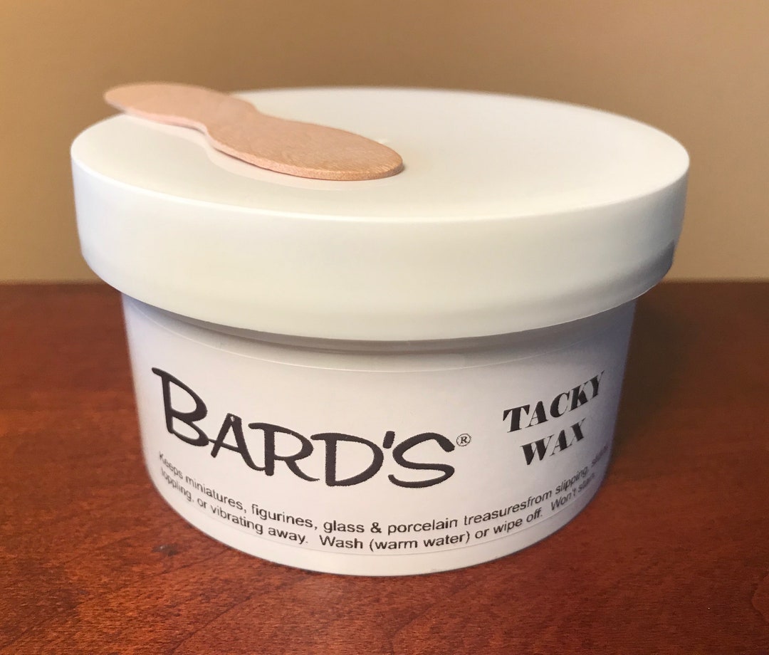 Bard's Tacky Wax temporary Adhesive LARGE 6 OUNCE TUB of Bard's Brand ...