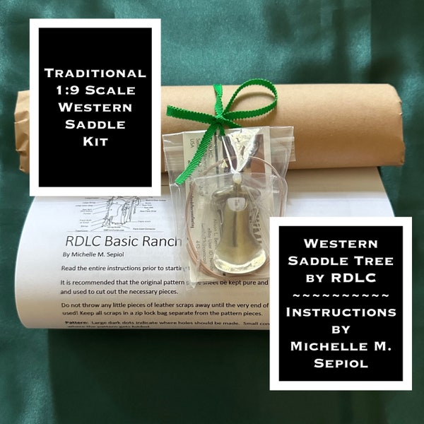 Model Horse Western Saddle - Etsy