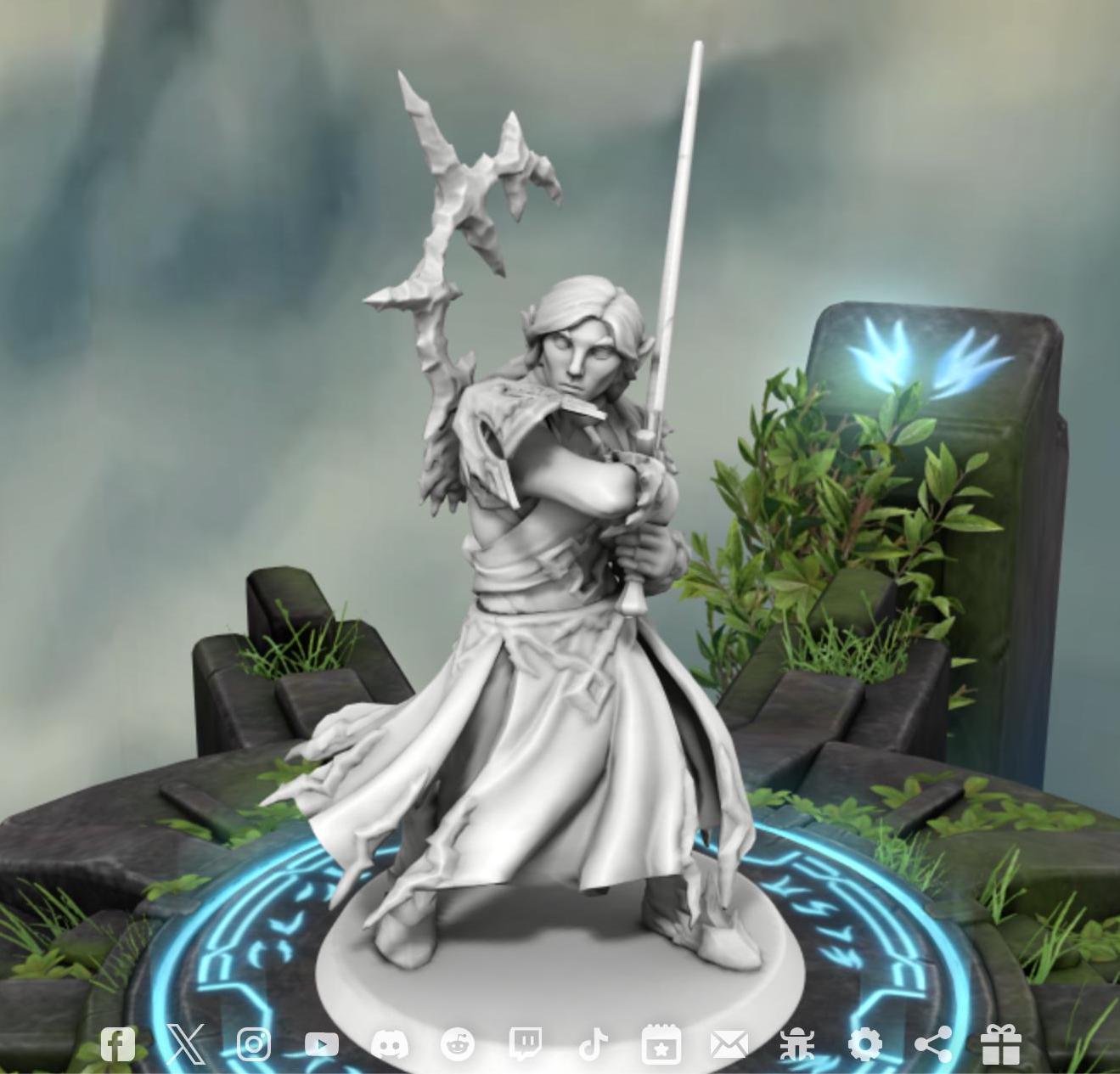 Custom 3D Printed Dnd Character - Etsy