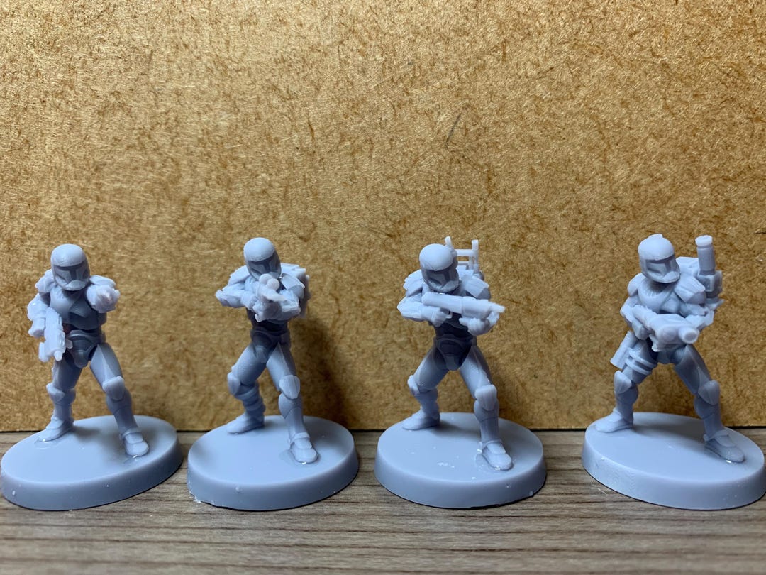 Republic Commandos Delta Squad - 3 5mm SW Legion - Etsy