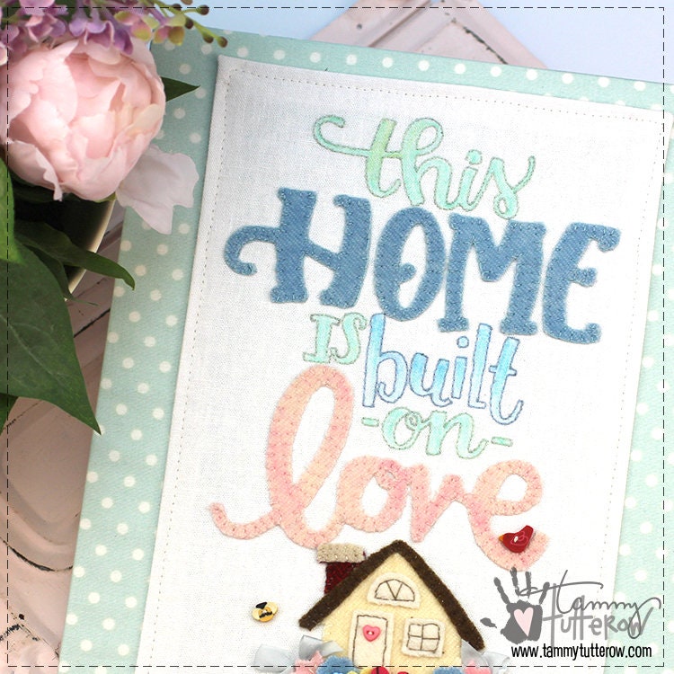 Built on Love Stitchery *download* - Etsy
