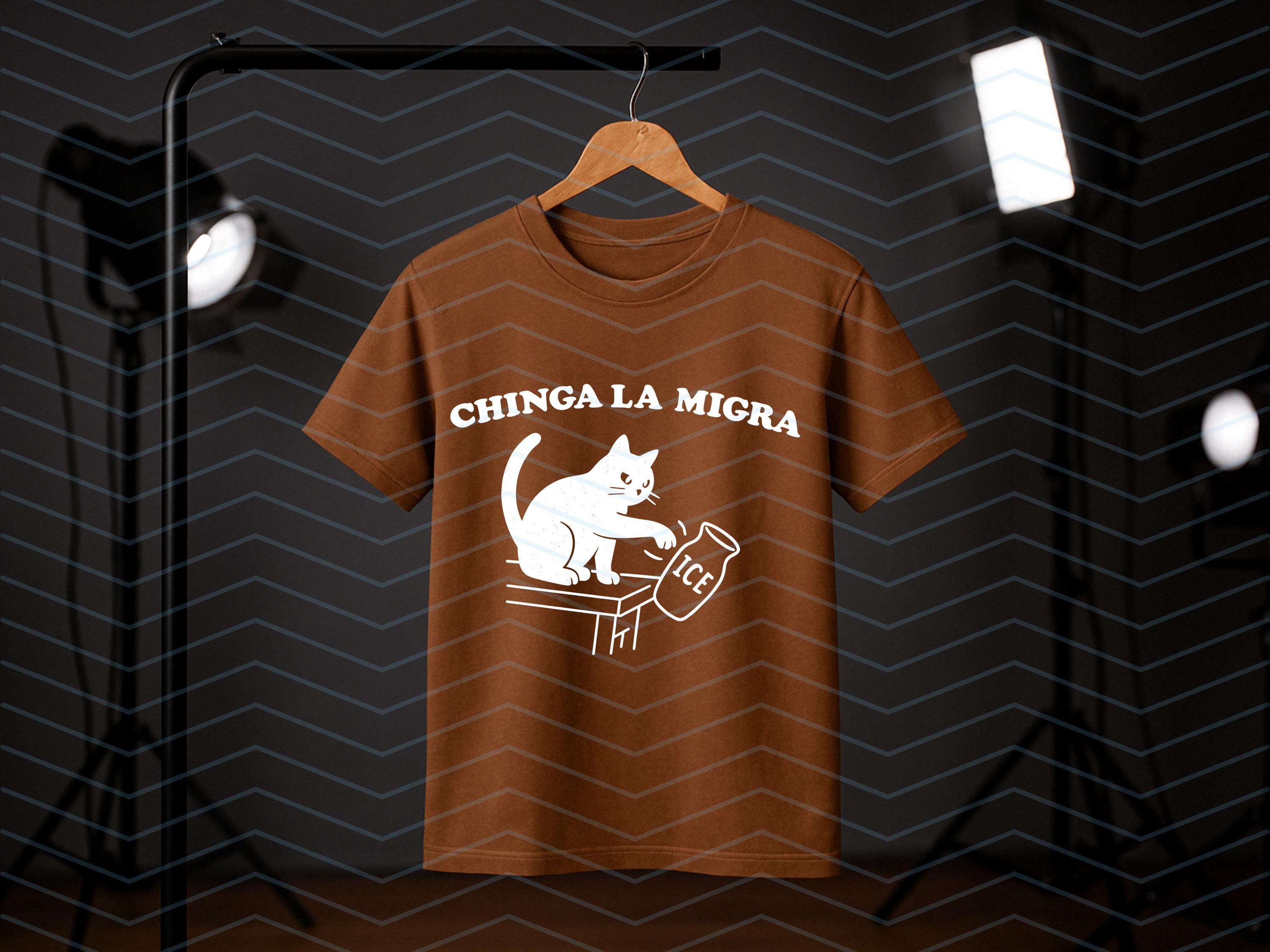 Chinga La Migra Svg, Pro Immigration Png, Abolish ICE Funny Cat ...