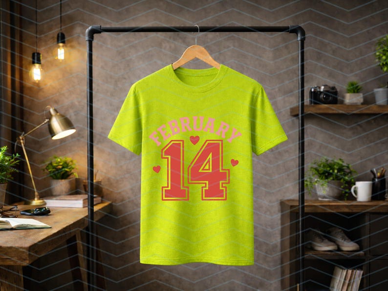 Retro February 14 SVG, Varsity Valentines PNG (digital Download) - Etsy