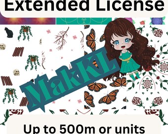 EXTENDED LICENSE Graphic Pack Commercial License - Etsy