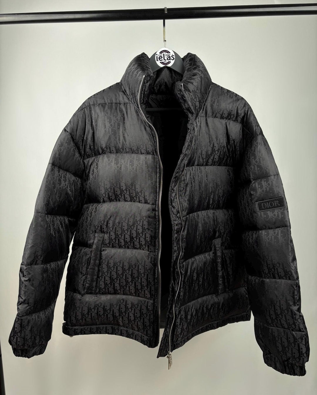 Dior Oblique Monogram Puffer Jacket - Etsy
