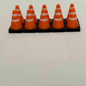 Mini Traffic Cones (4 - Pack) - Etsy