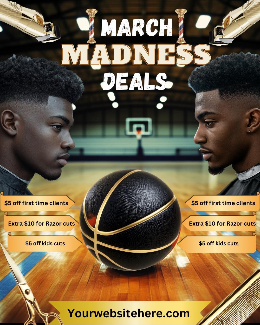 Our March Madness-themed Social Media Templates Will Have Your Page ...