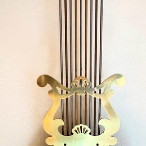 Vintage Brass/steel Lyre Pendulum 43. Vintage/antique Tall Case ...