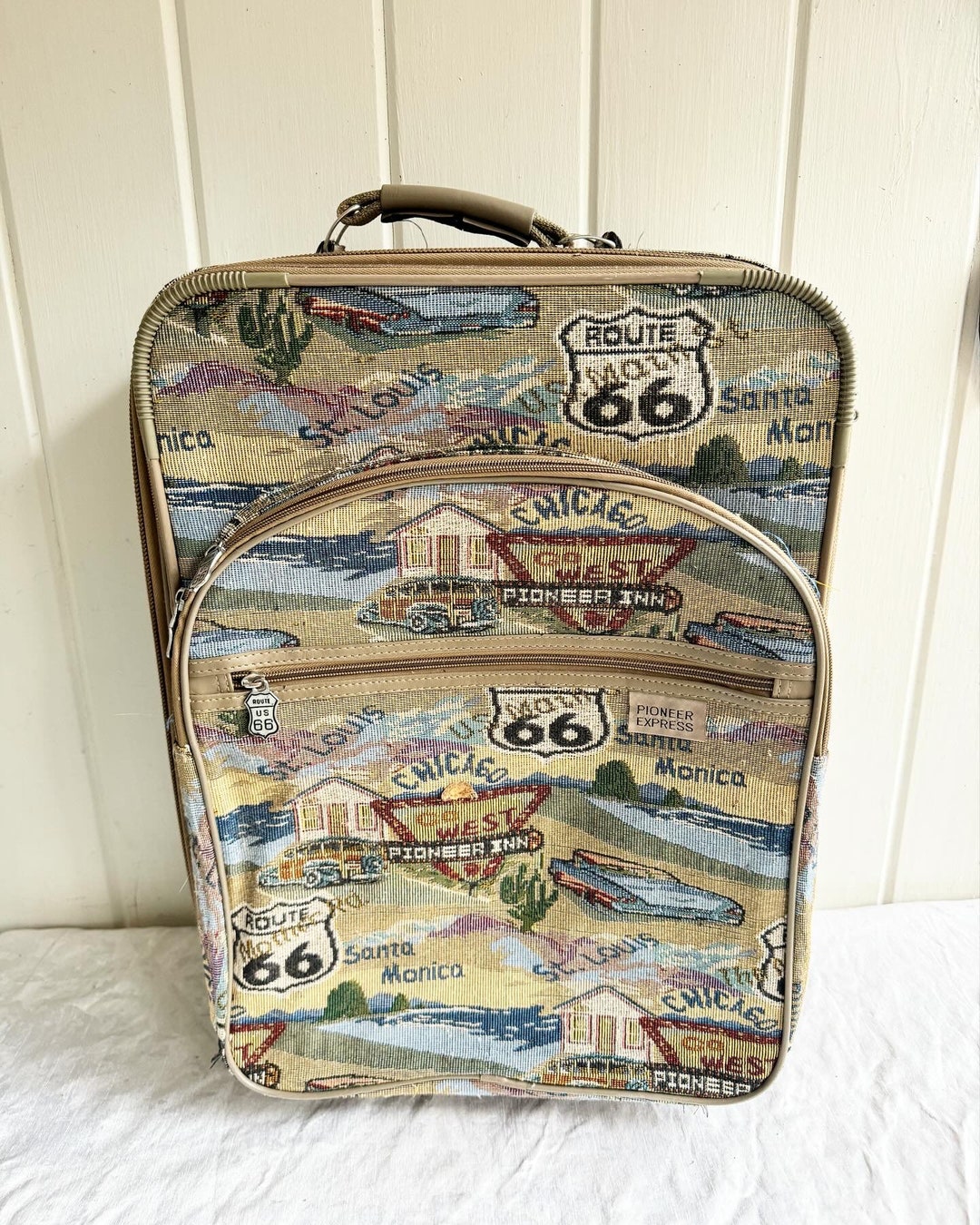 Pioneer Express Route 66 Tapestry Travel Tote Luggage Clothes. - Etsy