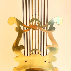 Vintage Brass/steel Lyre Pendulum 43. Vintage/antique Tall Case ...