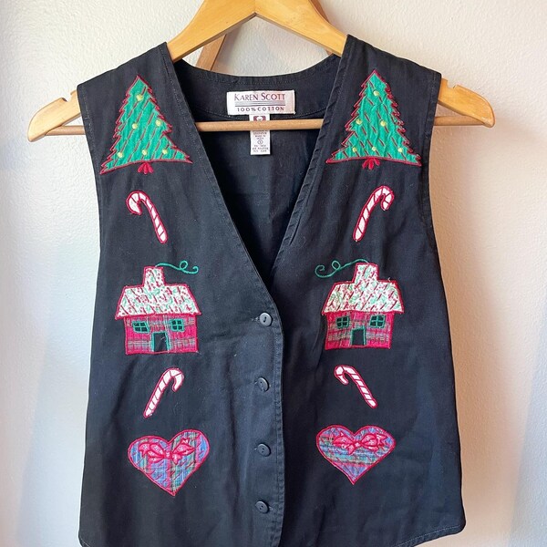 Christmas Vest - Etsy
