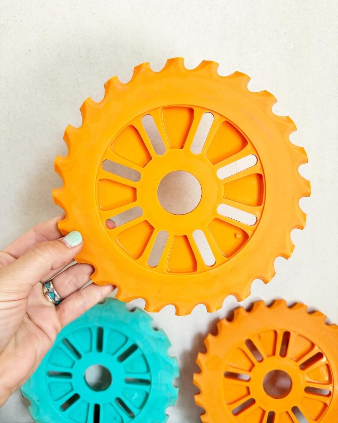 Vintage Set of 5 Lustran International Corn Planter Plates for Round ...