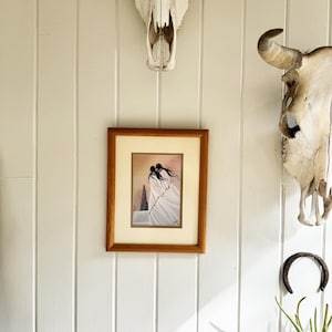 William Bill Rabbit Signed Native American Framed Art. - Etsy