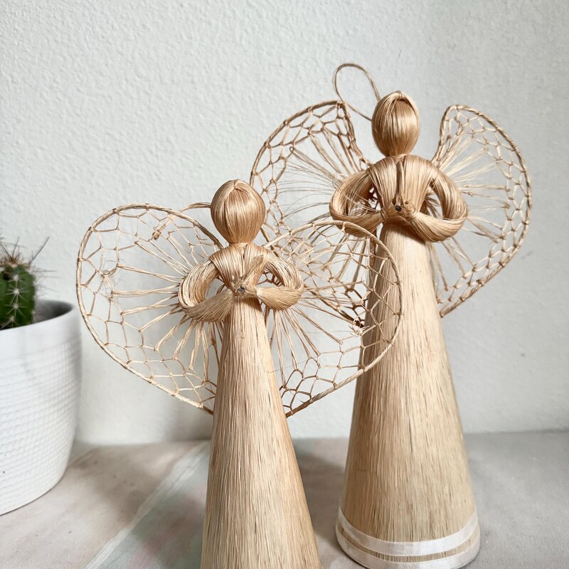 Raffia Angels - Etsy