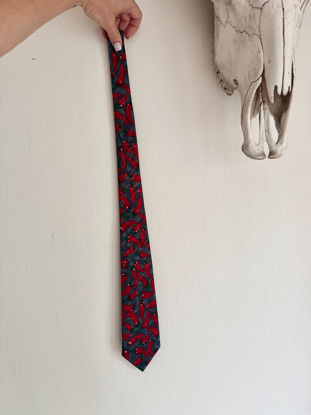 Spicy Food and Beer Renaissance Tie Men's Ties Neckties. Chili Pepper ...